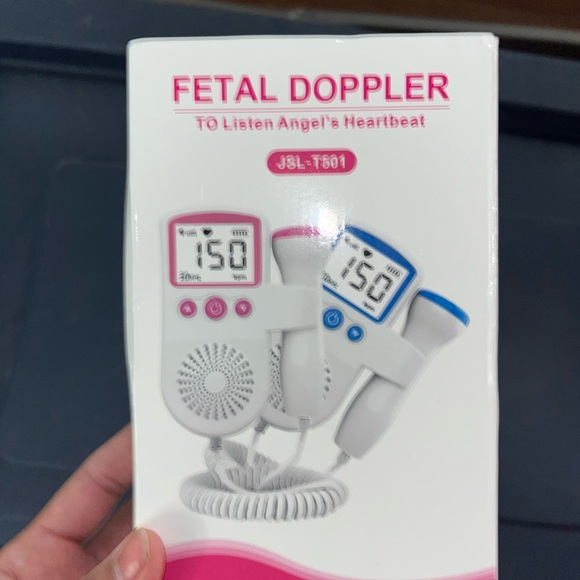 Cell Phones & Accessories | Fetal Doppler Heartbeat Monitor Pink And ...